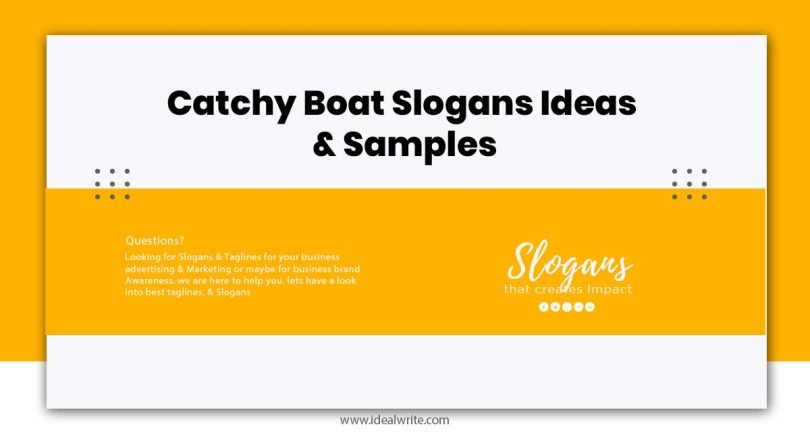 117 Catchy Boat Slogans Ideas Samples Idealwrite 117-catchy-boat-slogans-ideas-samples-idealwrite